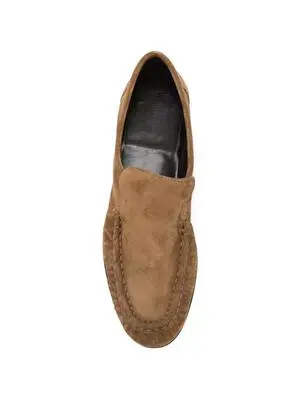THE ROW Ruched Detail Loafers