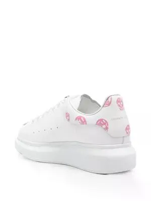 Alexander McQueen Skull Print Platform Sneakers