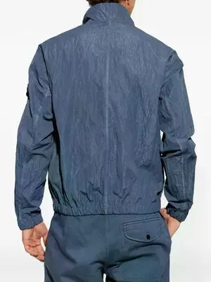 Stone Island Logo Patch Zip-up Jacket