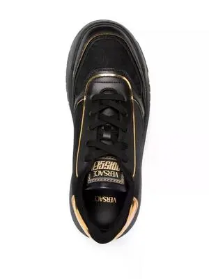 Versace Odissea Chunky Leather Sneakers