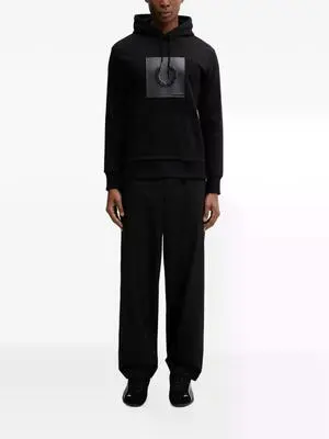 Fred Perry Logo Patch Hoodie