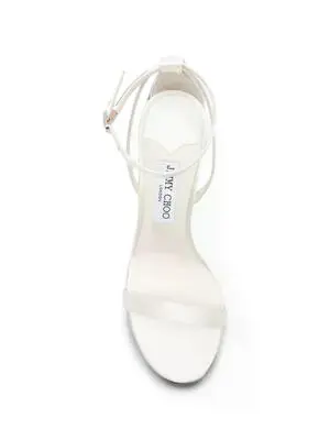 JIMMY CHOO Moza Crystal-embellished Sandals
