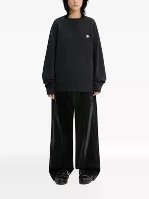 CAFÉ KITSUNÉ Appliqué Sweatshirt
