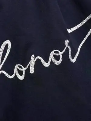 HONOR THE GIFT Embroidered Drawstring Shorts