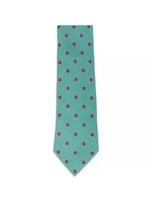 Isaia 7-fold Floral Neck Tie