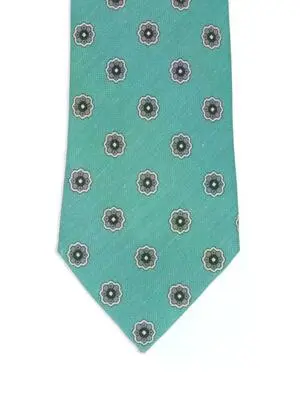 Isaia 7-fold Floral Neck Tie