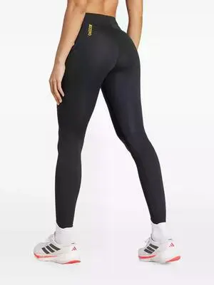 Adidas Adizero Logo Print Leggings