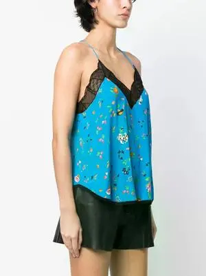 Zadig&Voltaire Christy Floral-print Vest