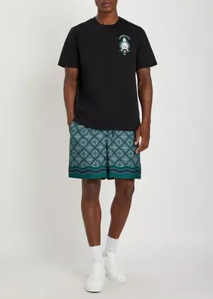 Casablanca Hotel Printed Cotton T-shirt