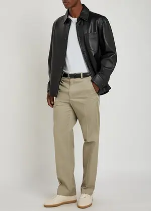 BOSS Movitz Leather Jacket