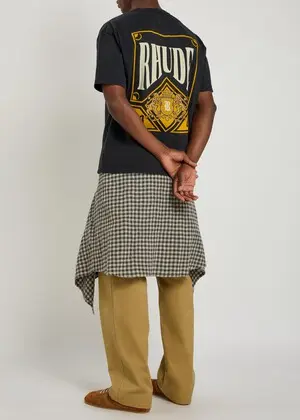 Rhude Playing Card Printed Cotton T-shirt