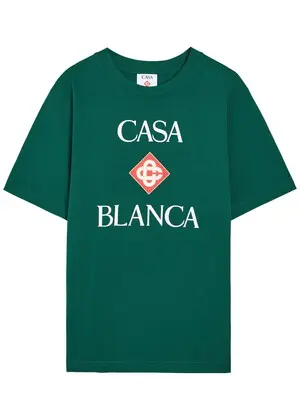 Casablanca Logo-print Cotton T-shirt