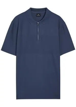 Paul Smith Piqué Cotton Polo Shirt - Blue