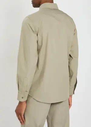 A.p.c. Warren Cotton-poplin Overshirt