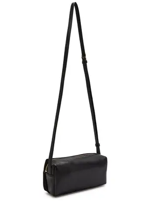 Khaite Kye Mini Suede And Leather Cross-body Bag