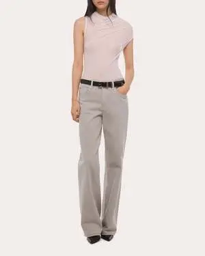 Helmut Lang Seamed Straight-leg Wardrobe Jeans