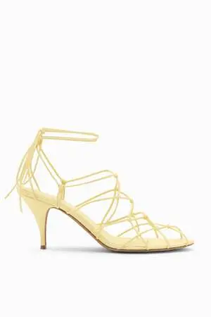 Ulla Johnson Colette Pump In Vegan Leather - Lemon