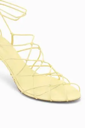 Ulla Johnson Colette Pump In Vegan Leather - Lemon