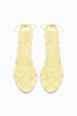 Ulla Johnson Colette Pump In Vegan Leather - Lemon