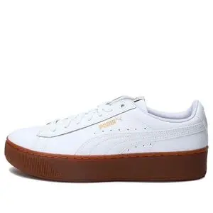 PUMA Vikky Platform Leather Sneakers - White