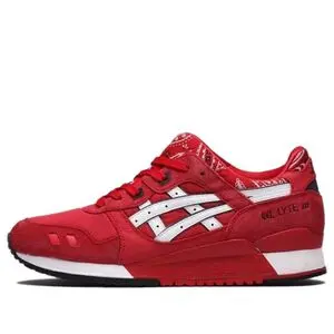 Asics ASICS Gel Lyte III Red Bandana Sneakers Red/white