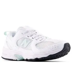 NEW BALANCE 530 "white Jade" Athletic Sneakers - White/jade
