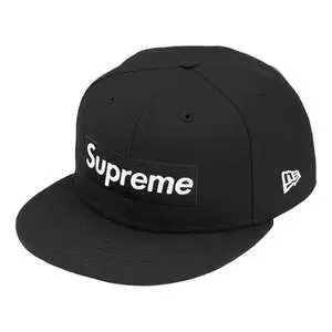 Supreme X New Era Ss26 Rings Box Logo Cap - Black