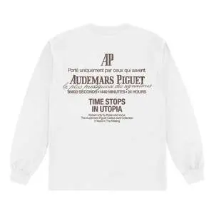 TRAVIS SCOTT Cj X Audemars Piguet Utopia T-shirt - White