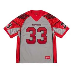 Supreme Ss26 Wings Football Jersey - Grey