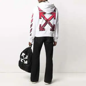 Off-White Marker Arrows Stripe Hoodie