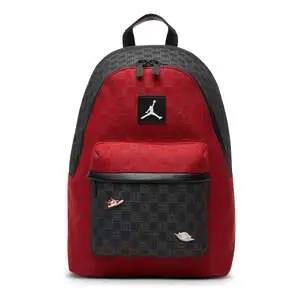 JORDAN Monogram Backpack 20l 'black Red