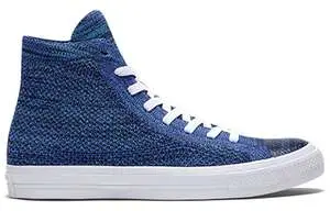 CONVERSE X Nike Chuck Taylor All Star Flyknit High Top Sneakers - Blue/white