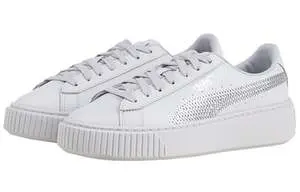 PUMA Basket Platform "grey Bling" Sneakers