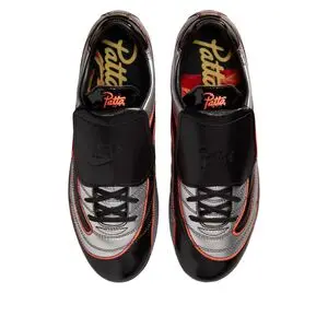 Nike X Patta Mercurial Vapor R9 "metallic Silver Black - Metallic Silver/black/anthracite