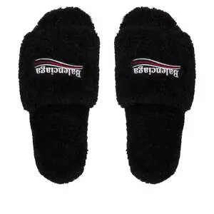 Balenciaga Furry Open Mule