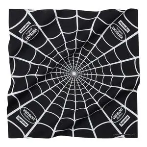 Supreme X Vanson Leathers Ss26 Spider-man Bandana - Black