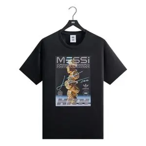 Kith X Messi For Adidas Football Graphic T-shirt - Black