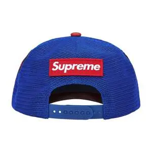 Supreme X Vanson Leathers Ss26 Spider-man Mesh Back 6-panel