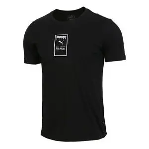 PUMA Classic Icons Of Unity Graphic T-shirt - Black