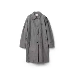 Miu Miu Single-breasted Gingham Check Trench Coat