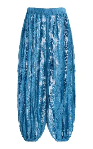 Sea Carmella Lace Balloon Pants - Blue
