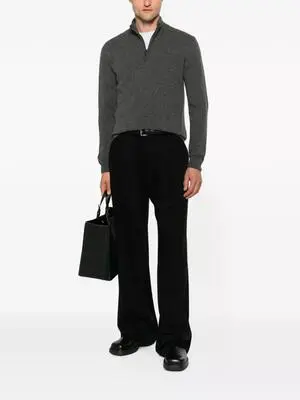 SERGIO MORETTI FIRENZE Quarter-zip Sweater