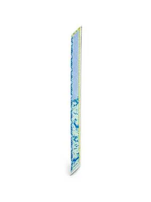 Prada Printed Silk Twill Skinny Scarf