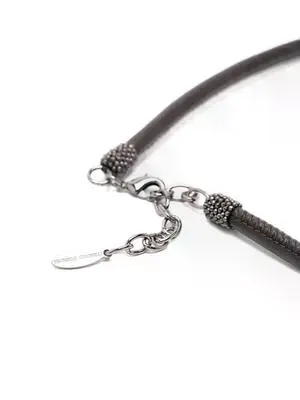 Brunello Cucinelli Knot Detail Necklace
