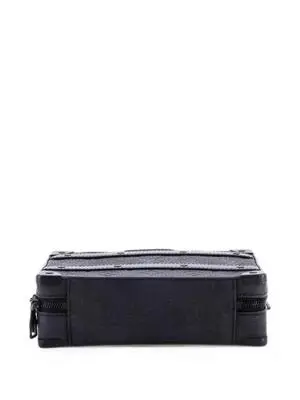 LOUIS VUITTON Monogram Taurillon Leather Soft Trunk Bag