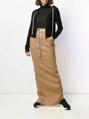 Rick Owens Drawstring Waist Skirt