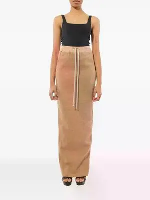 Rick Owens Drawstring Waist Skirt