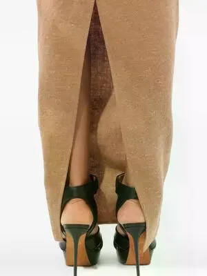 Rick Owens Drawstring Waist Skirt