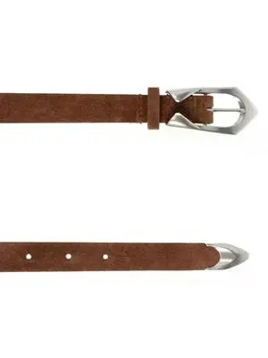 IRO PARIS Adjustable Belt With Silver-tone Buckle