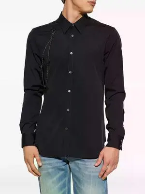 Alexander McQueen Chain-detail Long-sleeve Shirt